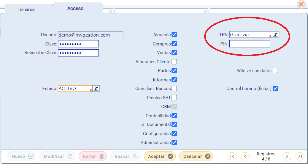 Configurar el TPV Mostrador - ERP Online myGESTIÓN